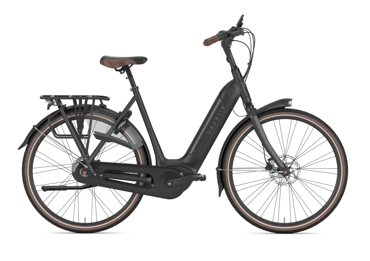 Gazelle Grenoble C8 HMB Dli49 Black (Mat) – Peeters Tweewielers